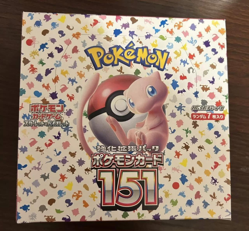 Japanese 151 Booster Box – Premier Pokemon Cards